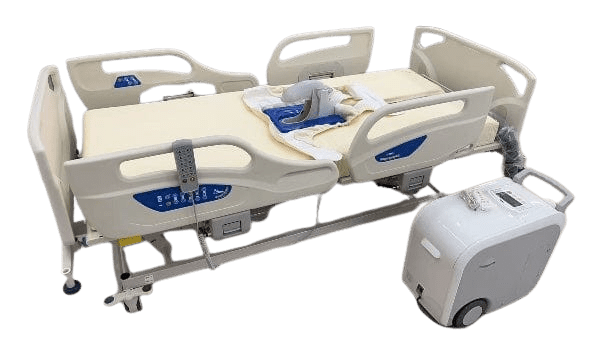 Hospital Bed Built-in Toilet with Collect Poop