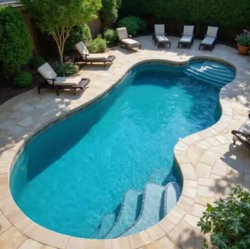 Prefabricated Fiberglass Inground Swimming Pools